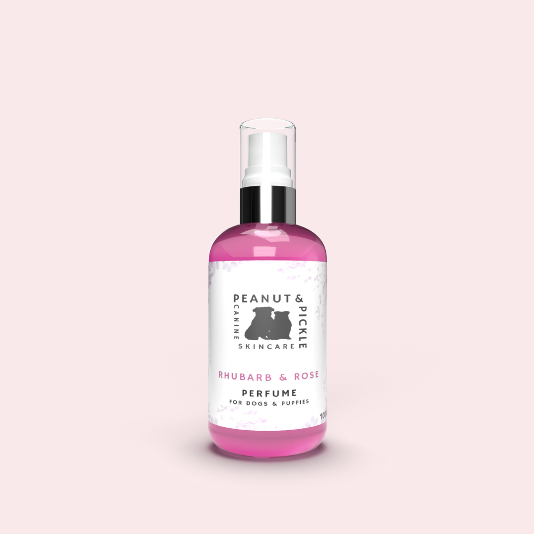 Rhubarb & Rose | Dog & Puppy Perfume | 100ml – Peanut and Pickle